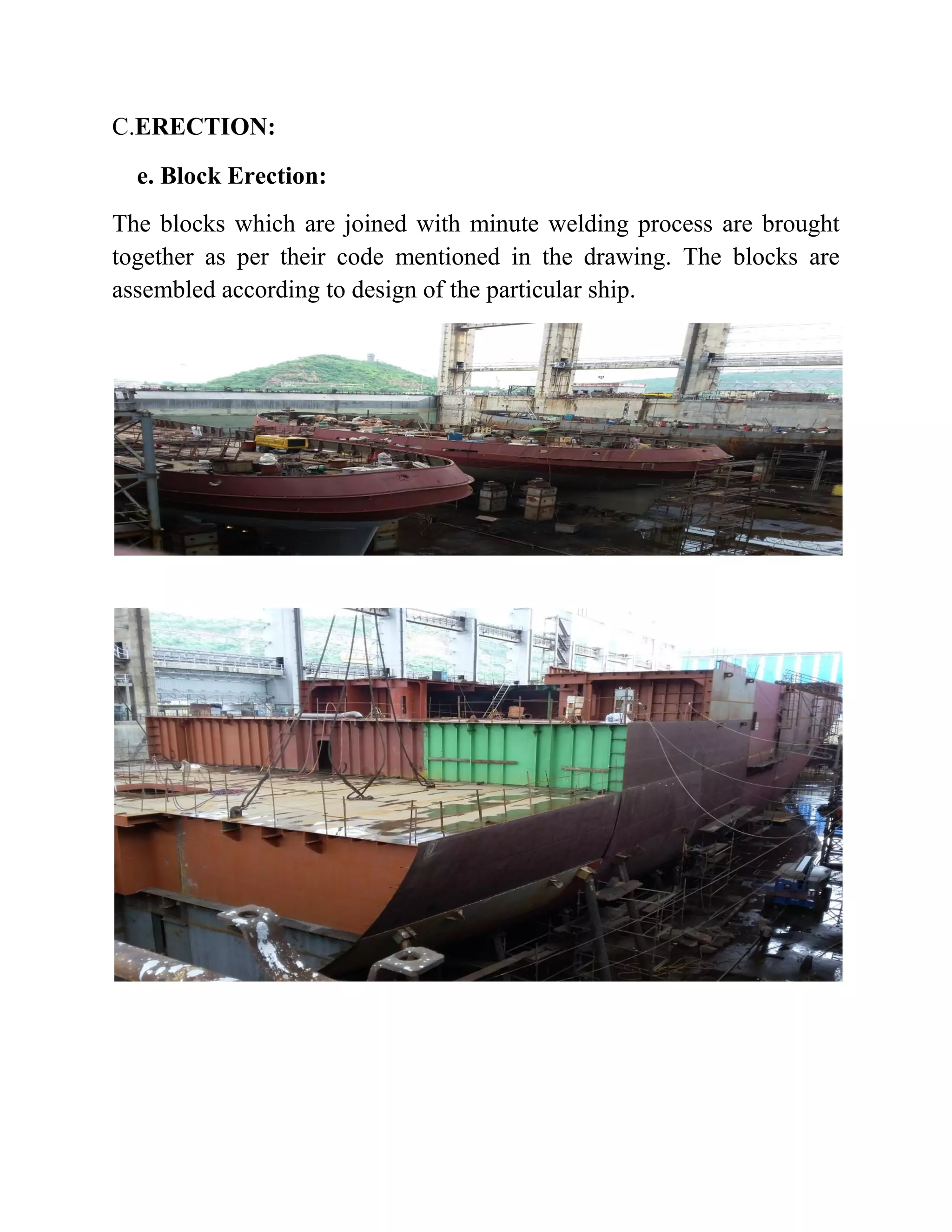 Ship construction project | PDF