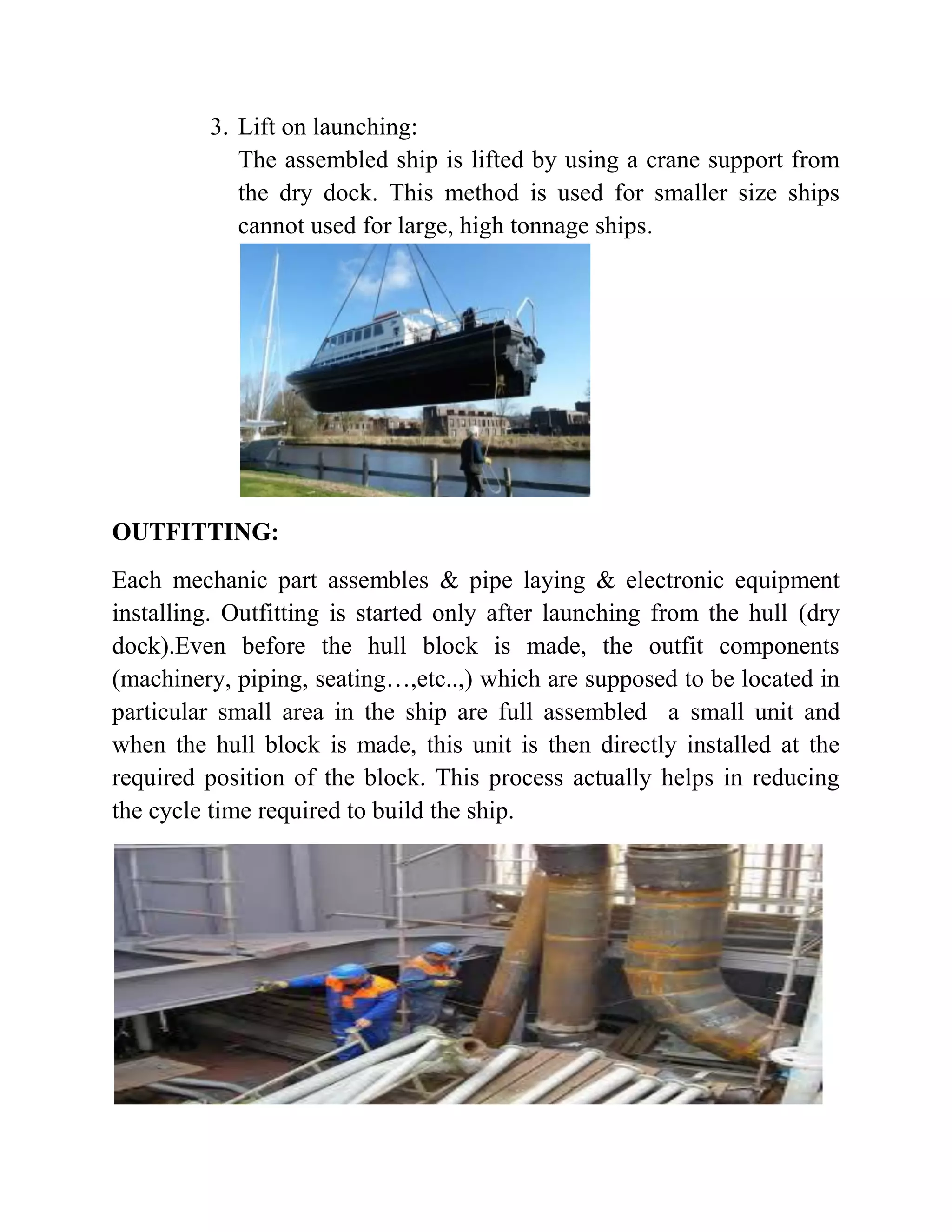 Ship construction project | PDF