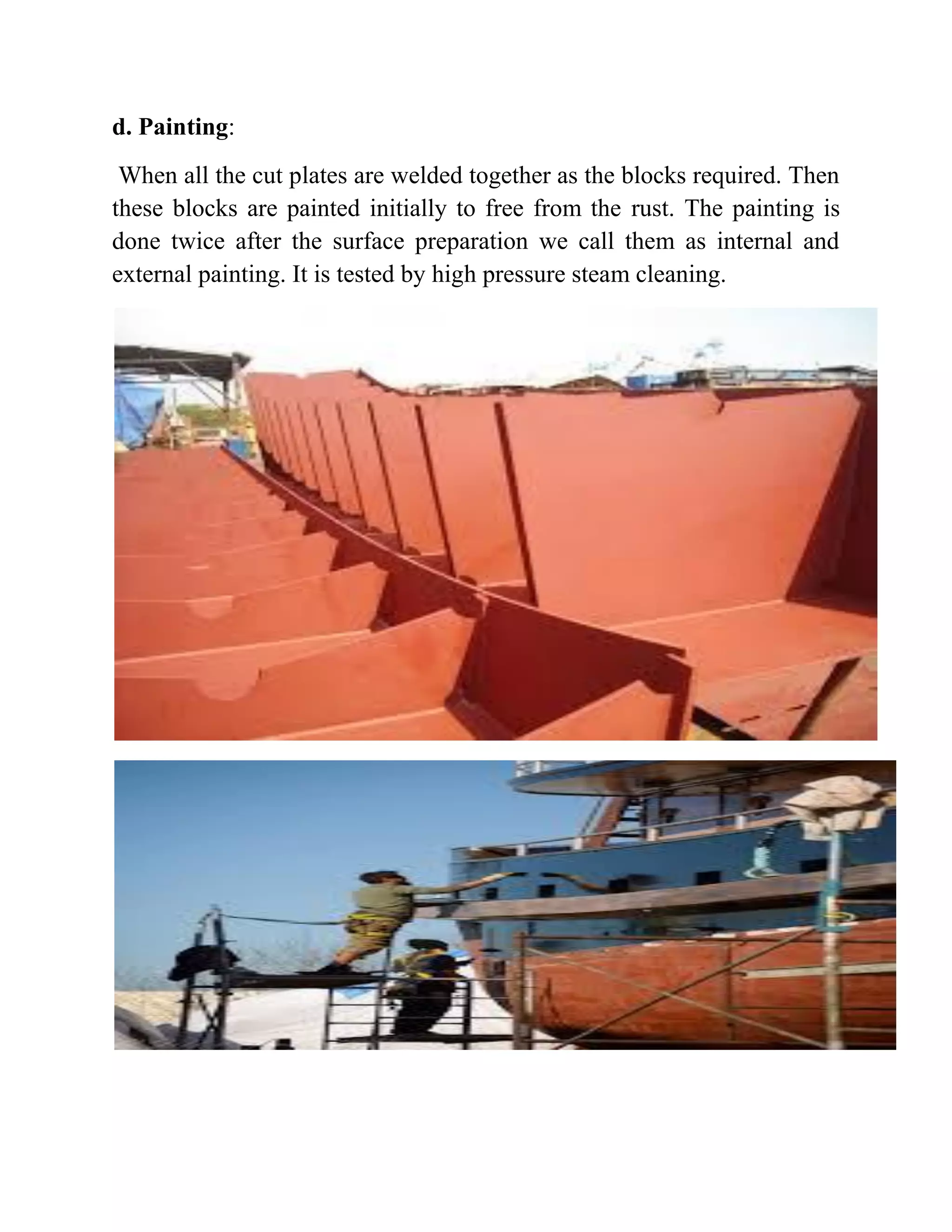 Ship construction project | PDF
