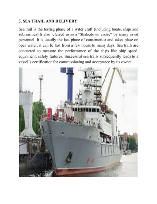 Ship construction project | PDF