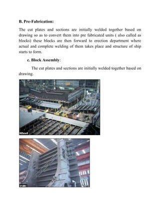 Ship construction project | PDF