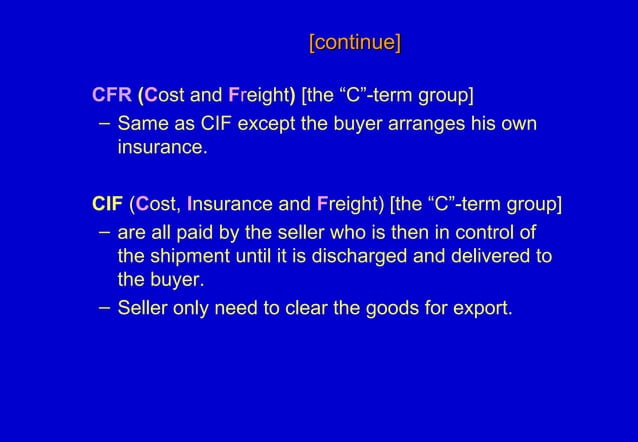 Basic Shipping Documentation. | PPT