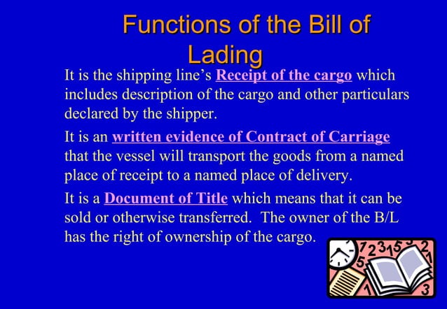 Basic Shipping Documentation. | PPT