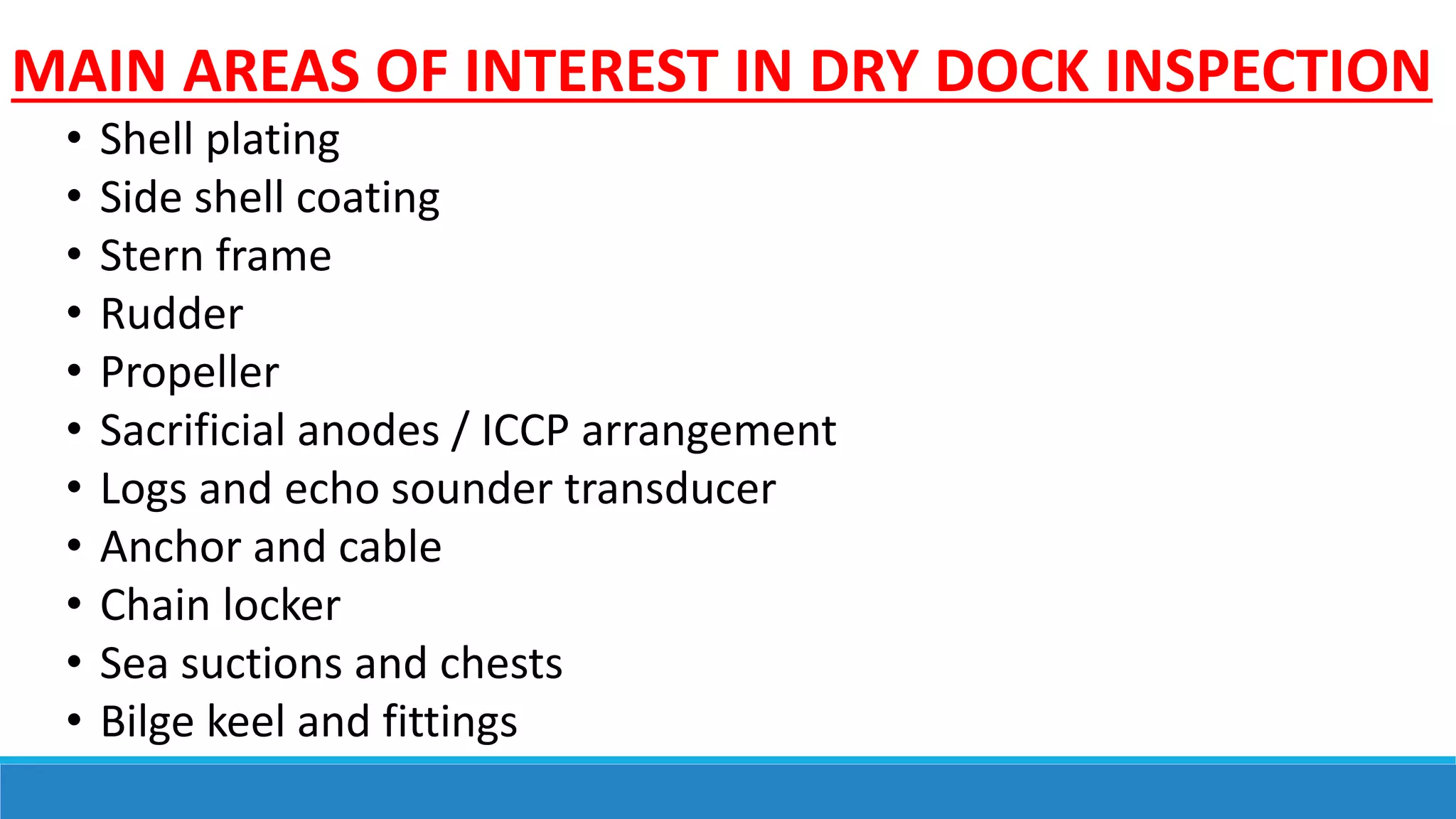 Ship dry docking | PDF