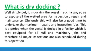 Ship dry docking | PDF