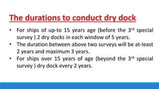 Ship dry docking | PDF