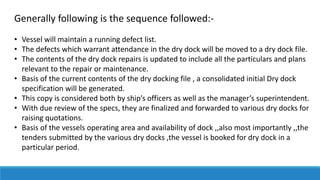 Ship dry docking | PDF