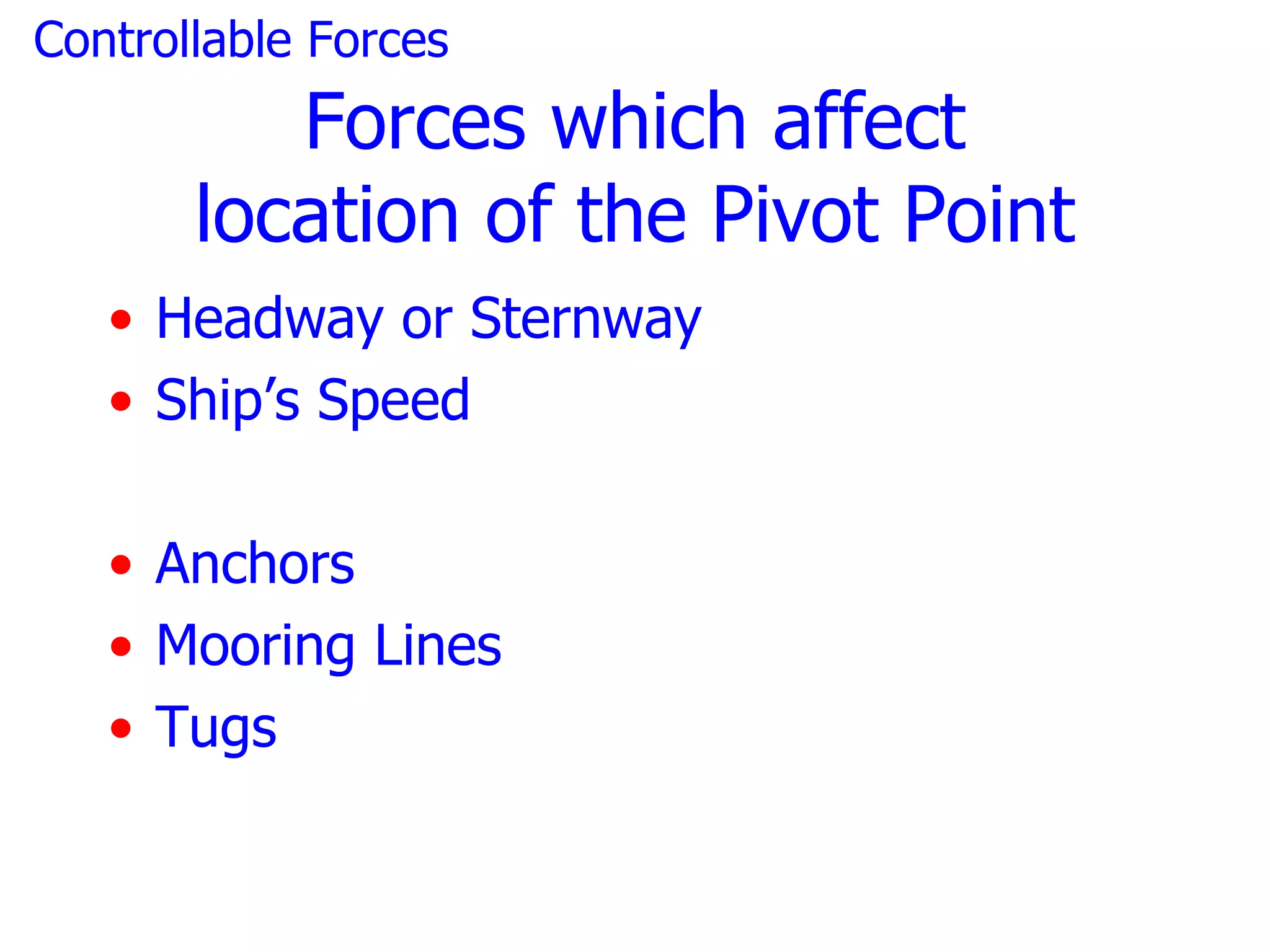 Ship handling | PPT