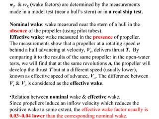 Ship Hull Interaction Lecture Notes for the design of ship | PPT