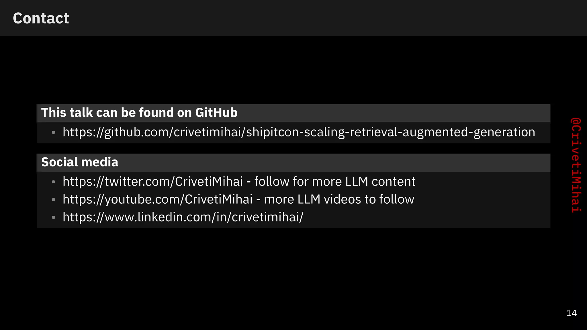 Retrieval Augmented Generation in Practice: Scalable GenAI platforms with k8s, LangChain ...