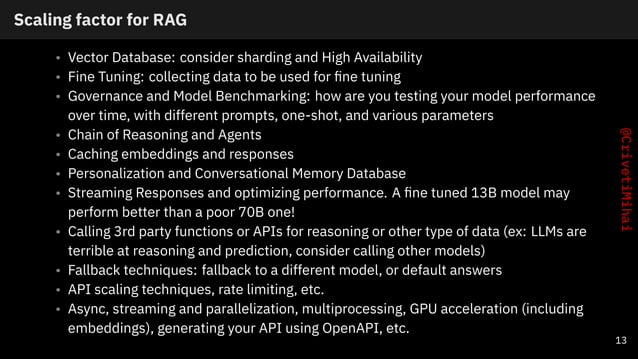 Retrieval Augmented Generation in Practice: Scalable GenAI platforms with k8s, LangChain ...