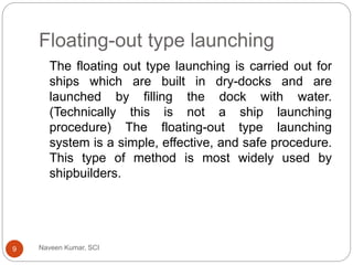 Ship launching methods | PPTX