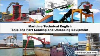 Ship and port loading and discharging equipment | PDF | Cruises ...