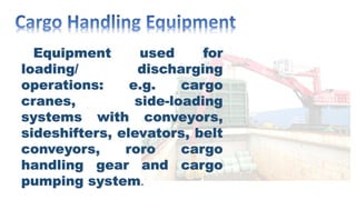 Ship and port loading and discharging equipment | PDF | Cruises ...