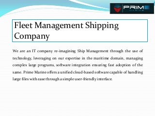 ship management software | PPT