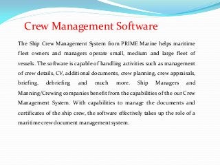 ship management software | PPT