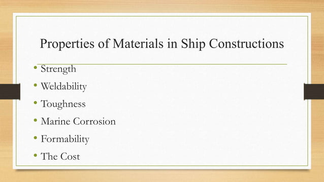 SHIP MATERIALS.pptx