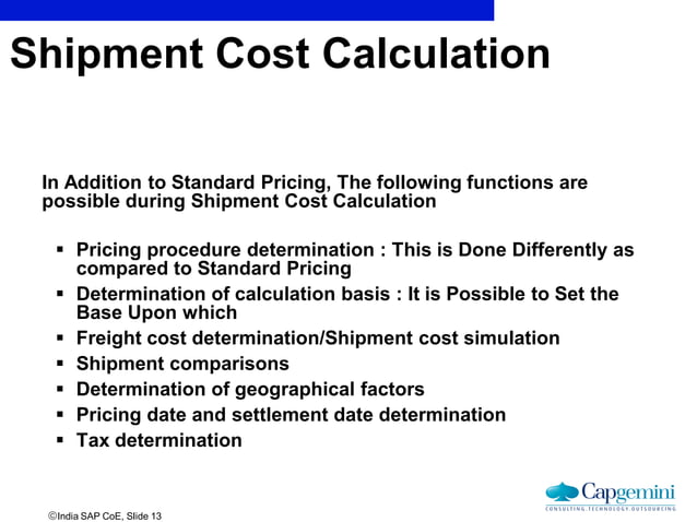 shipment cost.pdf | Logistics and Transportation Industry | Industries