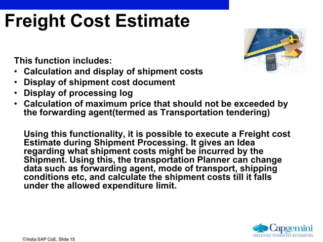 shipment cost.pdf | Logistics and Transportation Industry | Industries