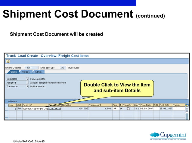 shipment cost.pdf | Logistics and Transportation Industry | Industries