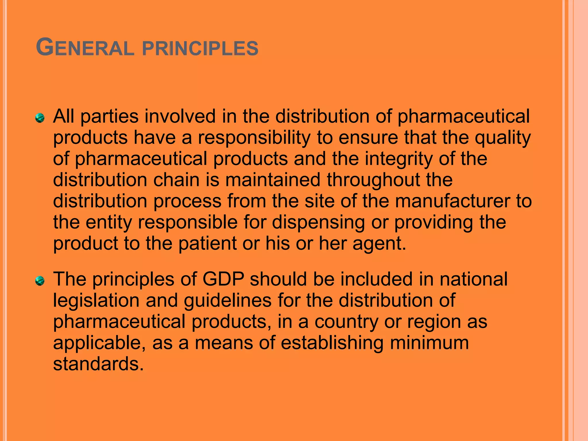 Shipment of Pharmaceutical Products | PPTX