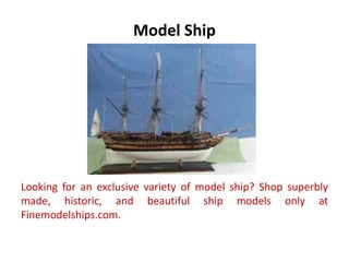 Ship Models | PPT