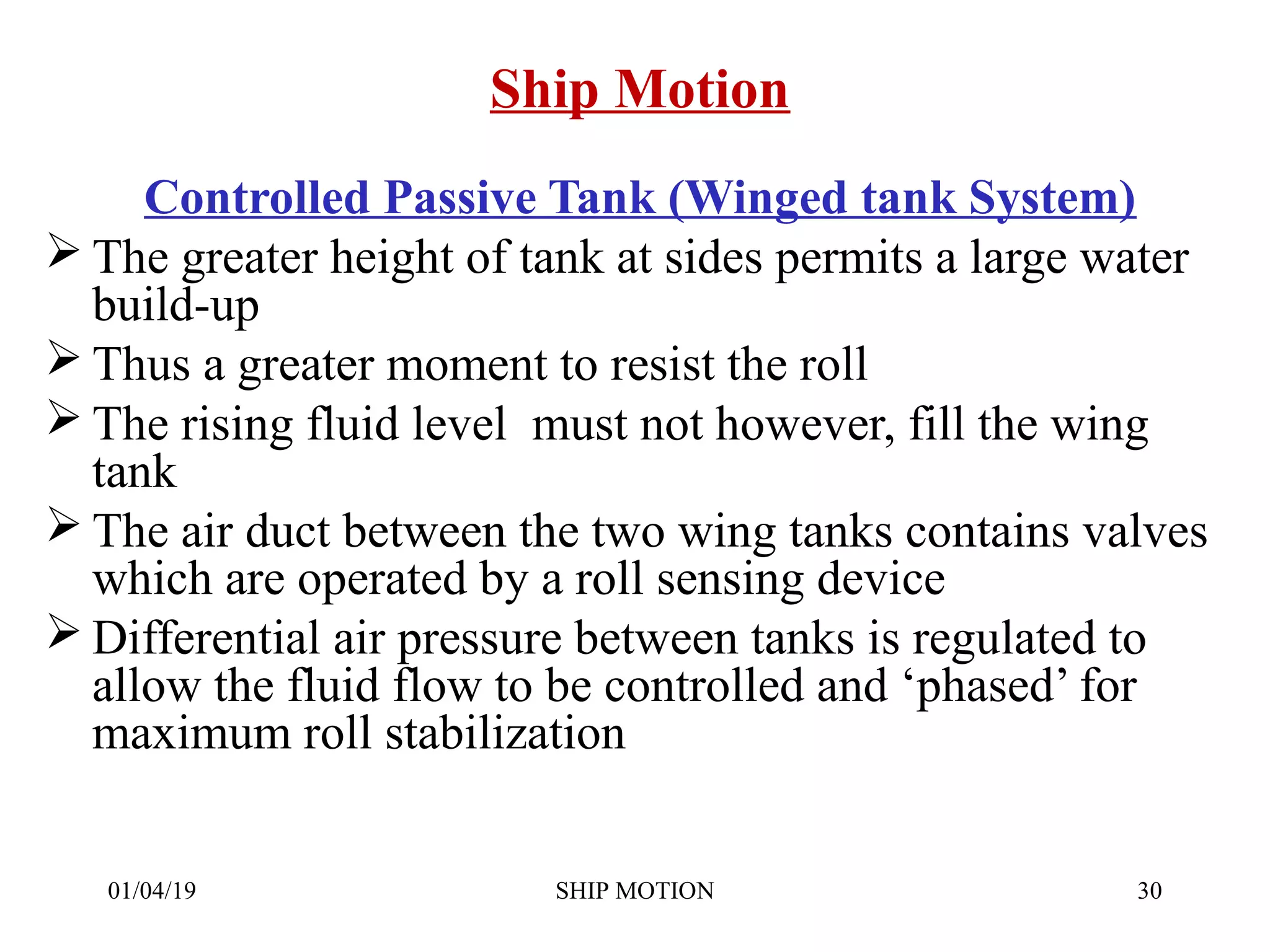 Ship Motion and Stresses | PPT