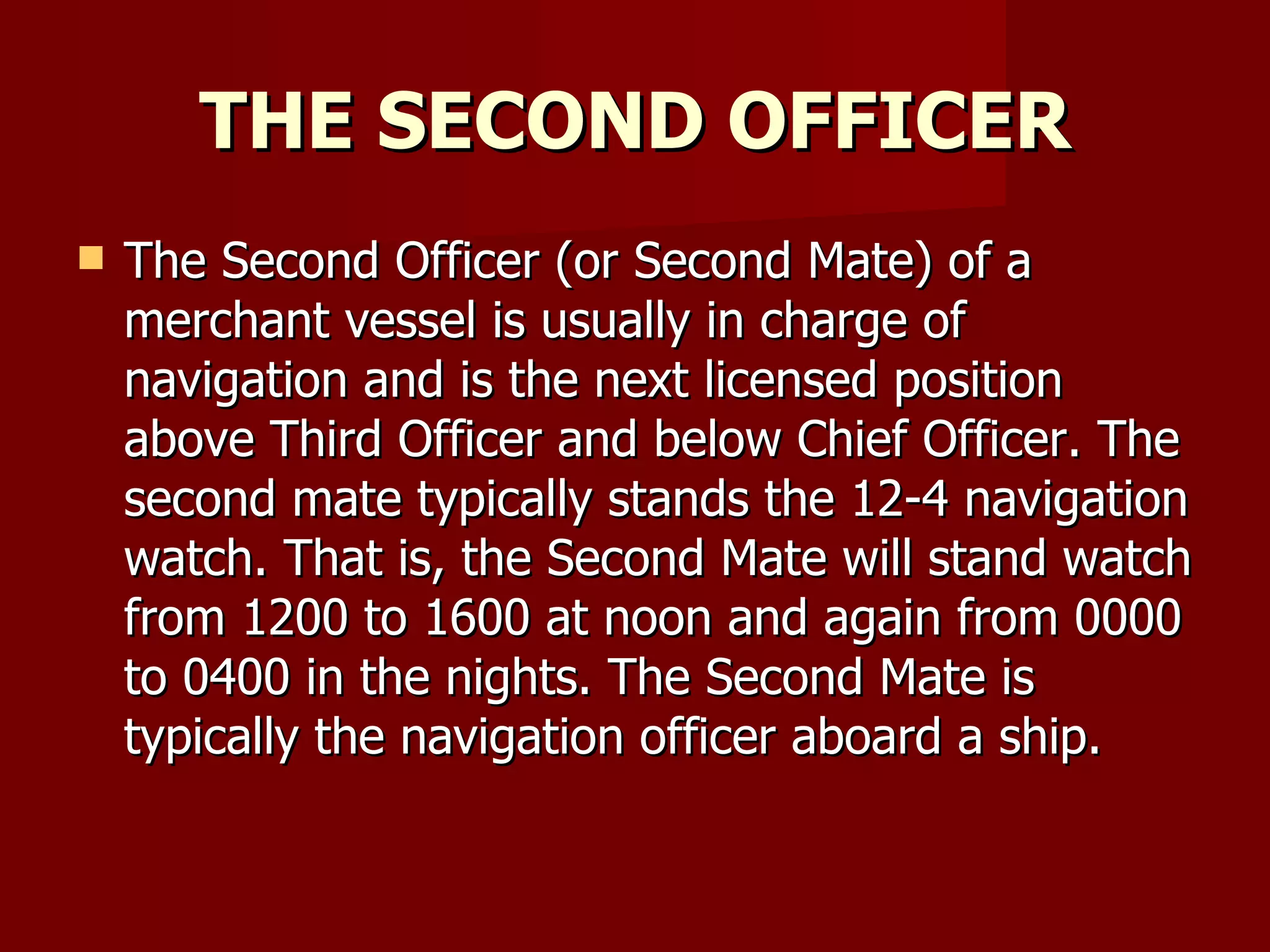 Ship Organization | PPT