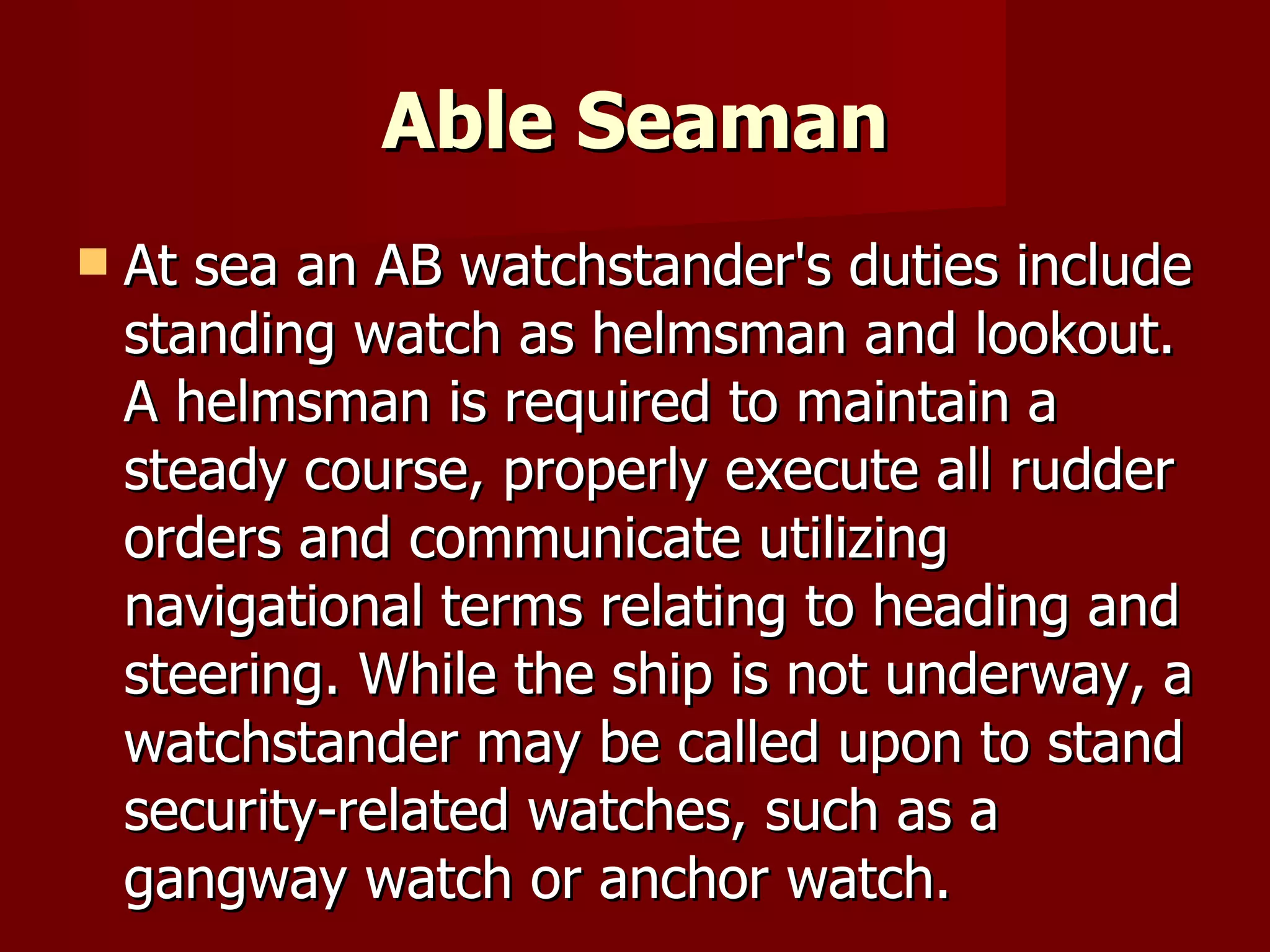 Ship Organization | PPT