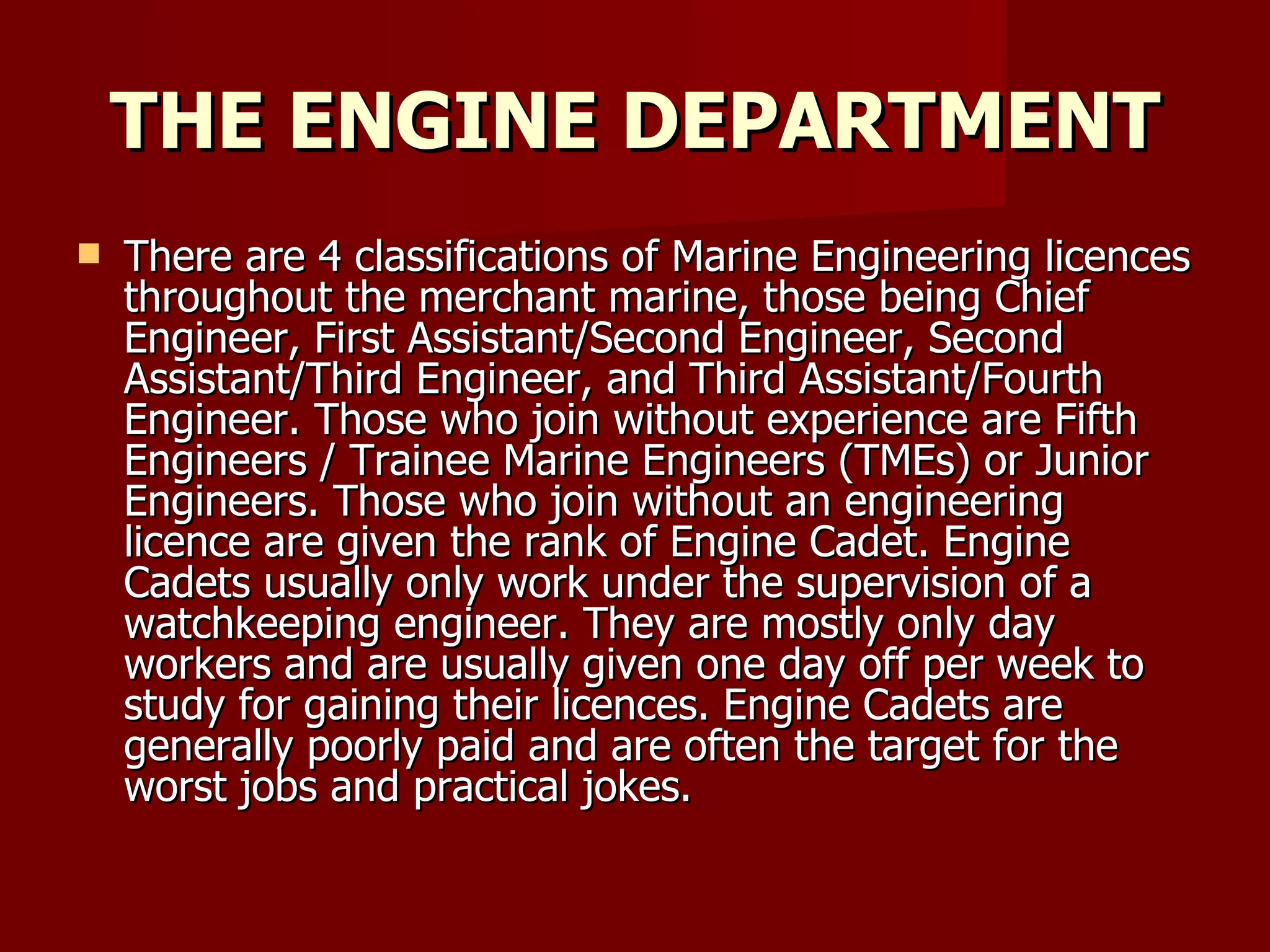 Ship Organization | PPT