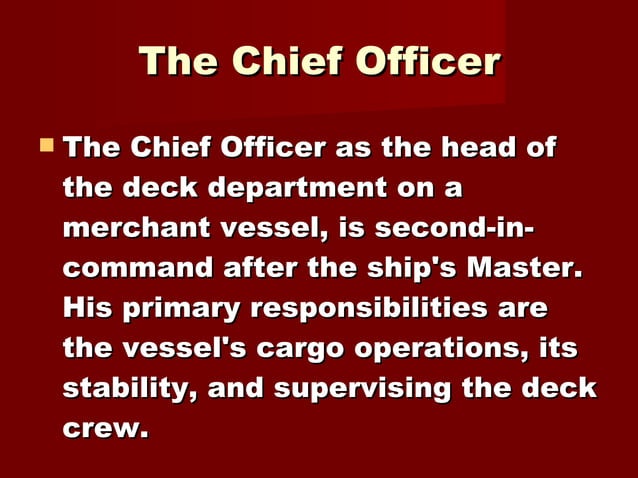 Ship Organization | PPT
