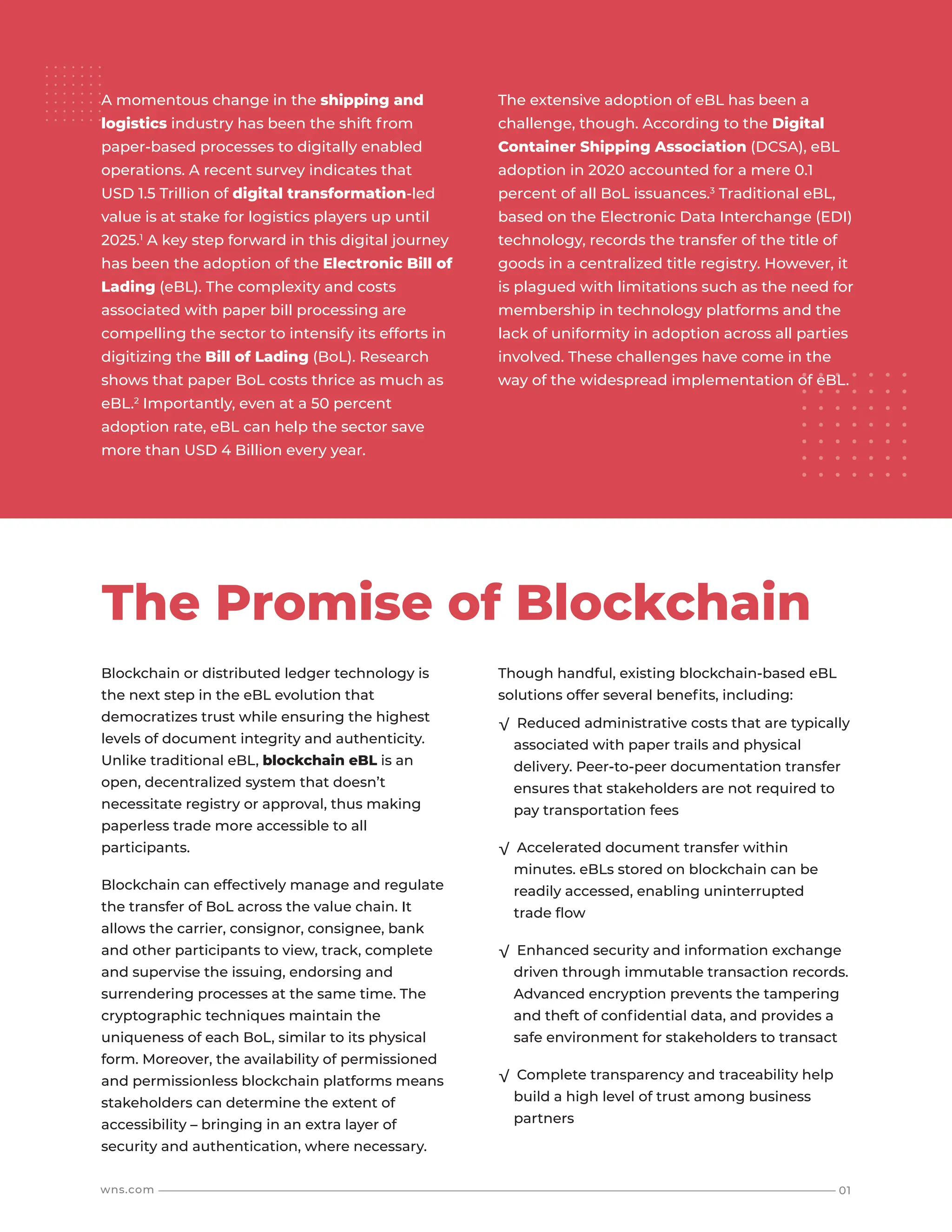 Blockchain E-Bill of Lading: Unlocking Potential & Security | PDF