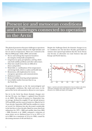 Shipping Across The Arctic Ocean Position Paper | PDF