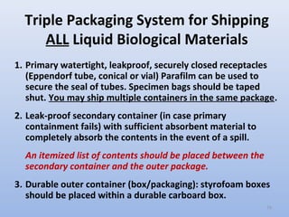 Wayne State University - Shipping Biological Substances and Dry Ice ...