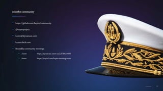 Shipping Code like a keptn: Continuous Delivery & Automated Operations on k8s | PPTX