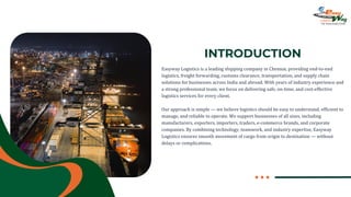 Shipping Company In Chennai | Easyway Logistics | PDF