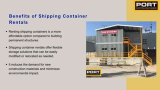 Shipping Container Rentals_ The Sustainable Storage Option.pptx