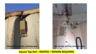 Shipping Container Top Side Rail Damages | PPTX