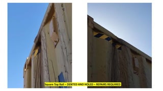 Shipping Container Top Side Rail Damages | PPT