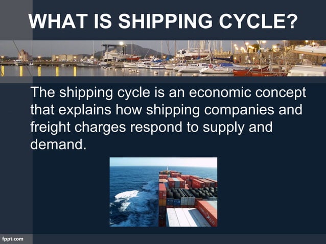 Shipping cycle in maritime transport | PPT | Logistics and ...