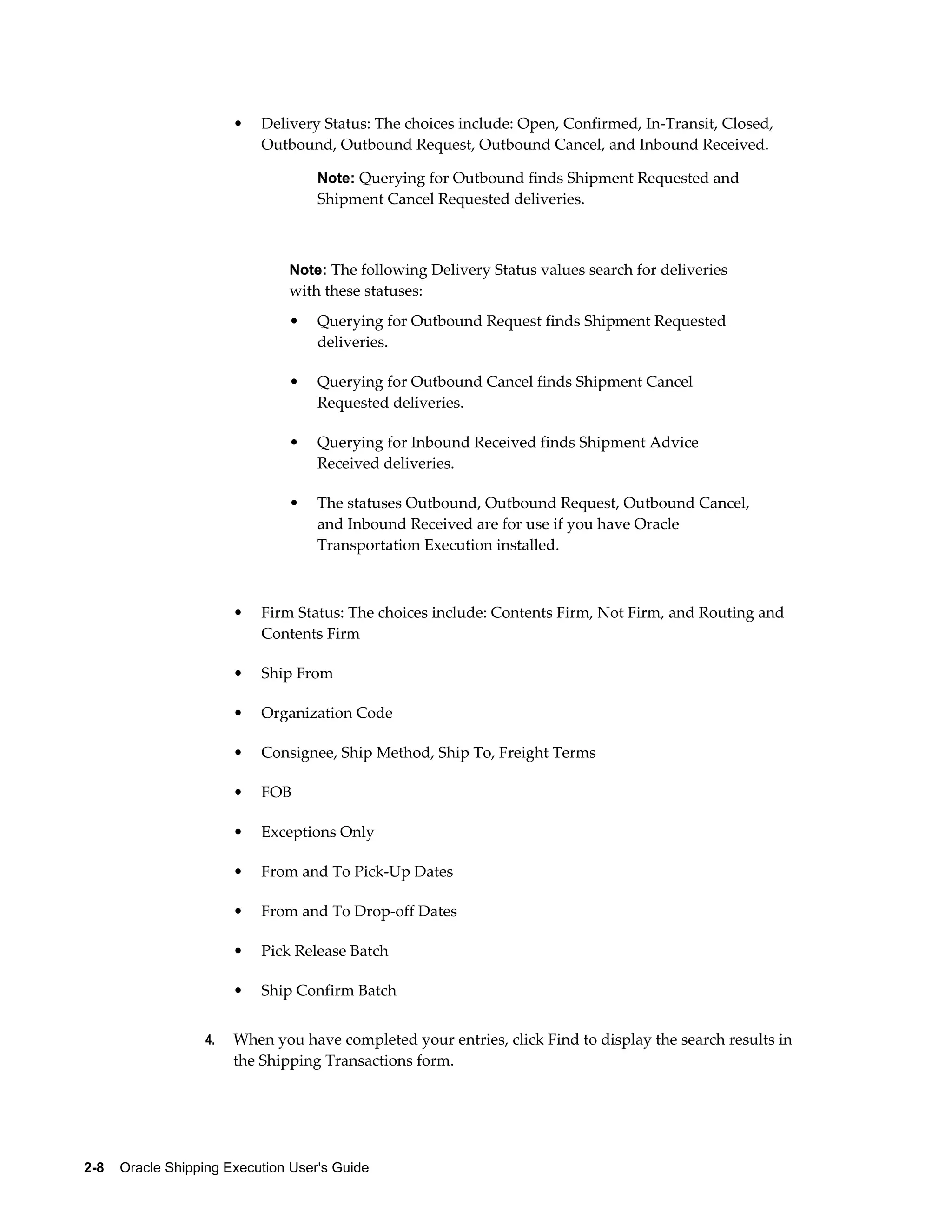 Shipping execution user guide r12 | PDF | Logistics | Business