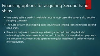 Shipping Finance | PPTX