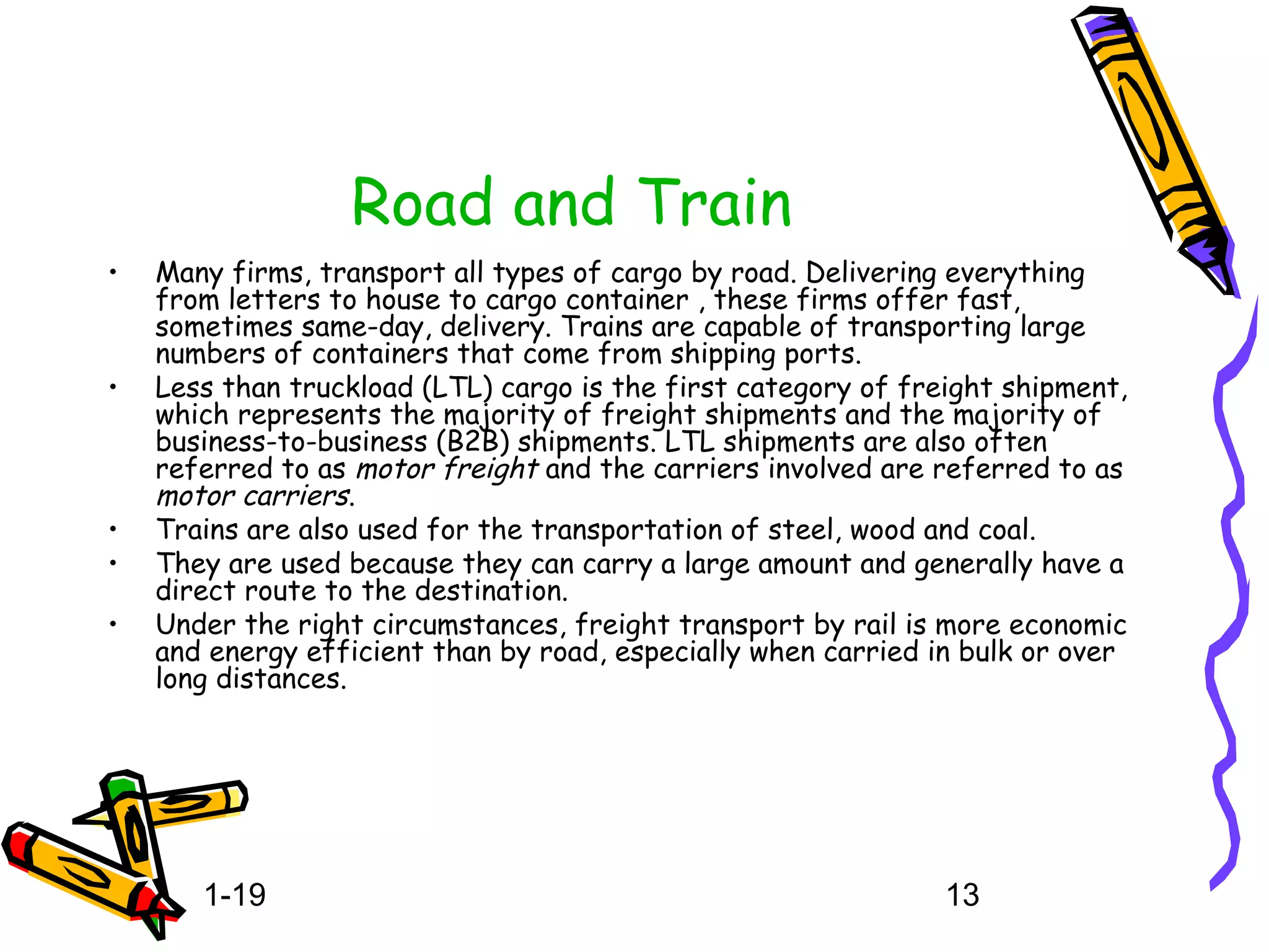 Shipping & freight | PPT | Cruises | Travel Type
