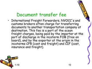 Shipping & freight | PPT