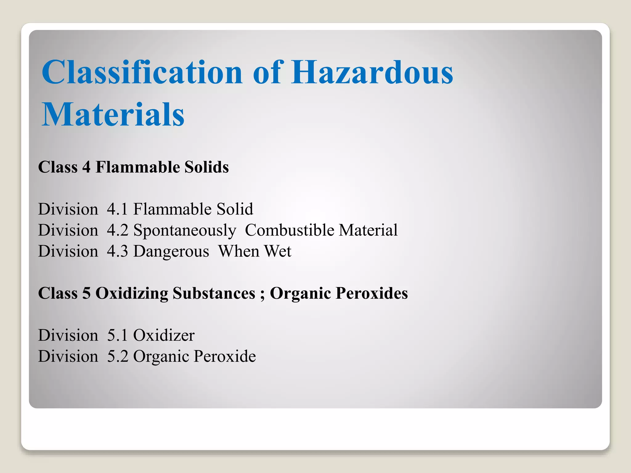 Shipping hazardous materials | PPTX