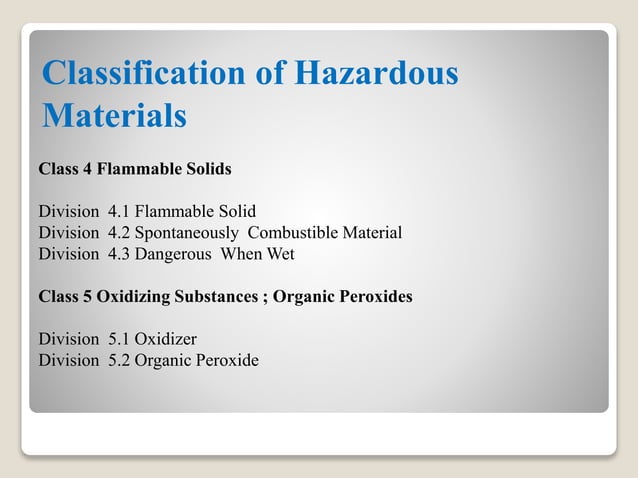 Shipping hazardous materials | PPTX | Chemistry | Science