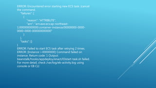 Shipping logs to splunk from a container in aws howto | PPTX