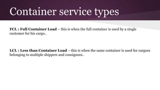 Shipping of goods | PPT