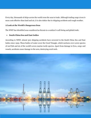 Shipping Safety: The Perils Faced by Sea Vessels | PDF | Cruises ...