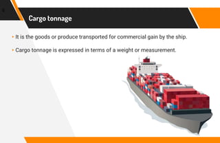 Shipping tonnages | PPTX